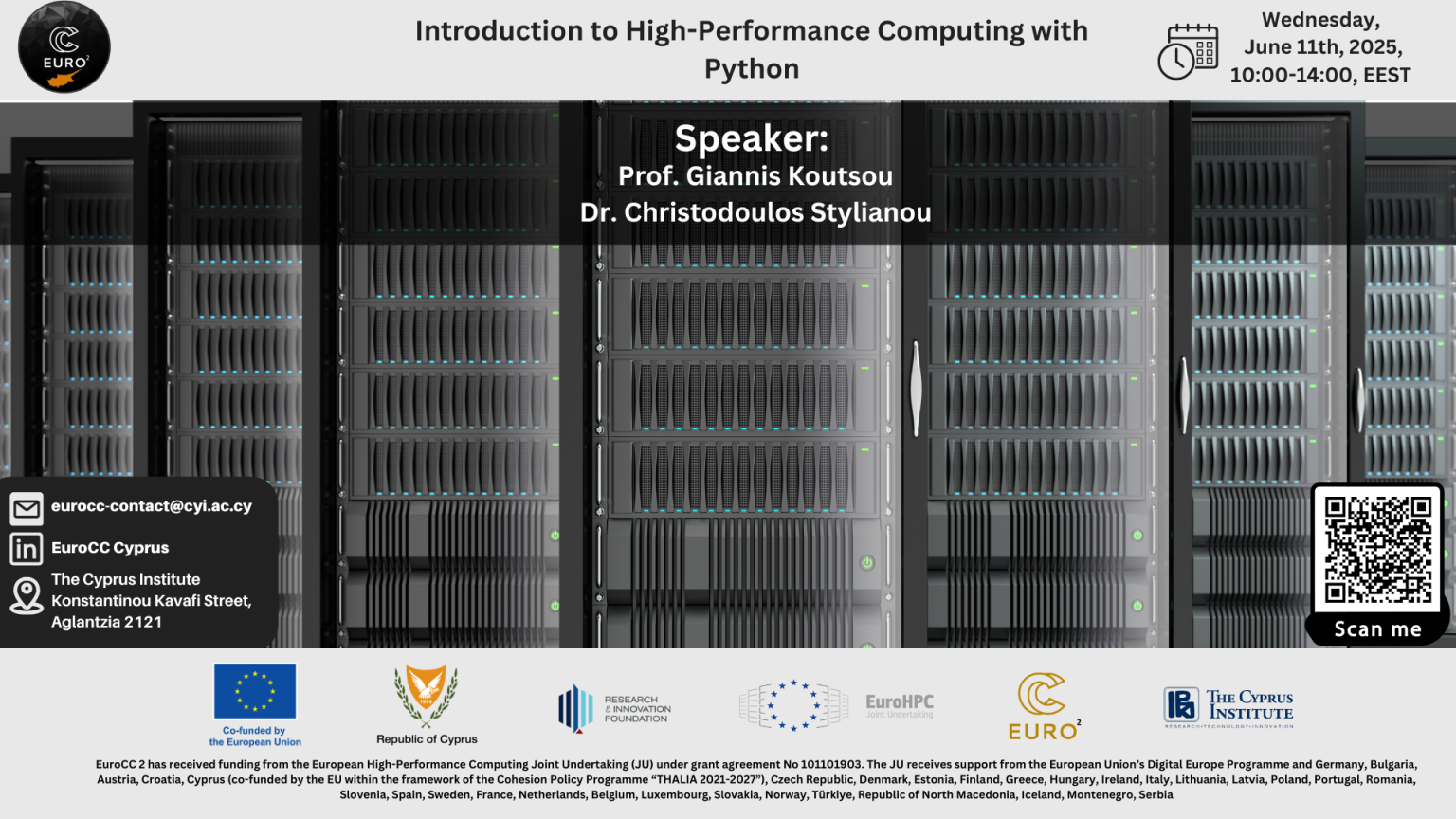 Introduction to High-Performance Computing with Python - EuroCC Cyprus